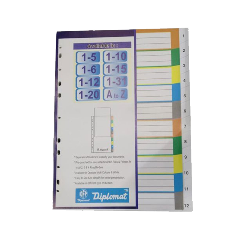 Synthetic Separator/ Divider 110 Diplomat (10 Pcs Set) - Essentials ...