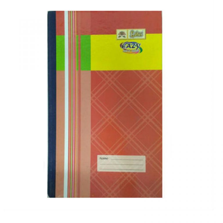 Eazy Ruled Register Hardbound (192 Pages) Lutos