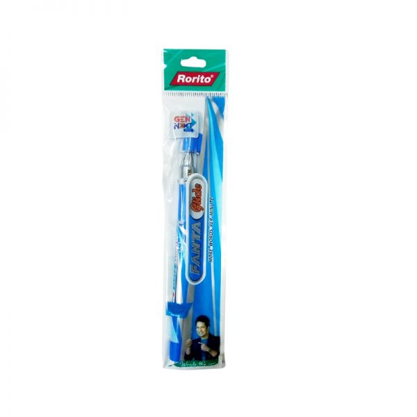 Rorito Fanta Glide Ball Pen Color Blue (10 Pcs Pack) - Essentials Alliance